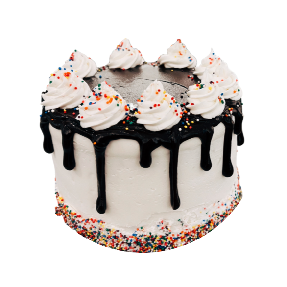 Sprinkle Drip Cake | FrogLegs KCA LLC